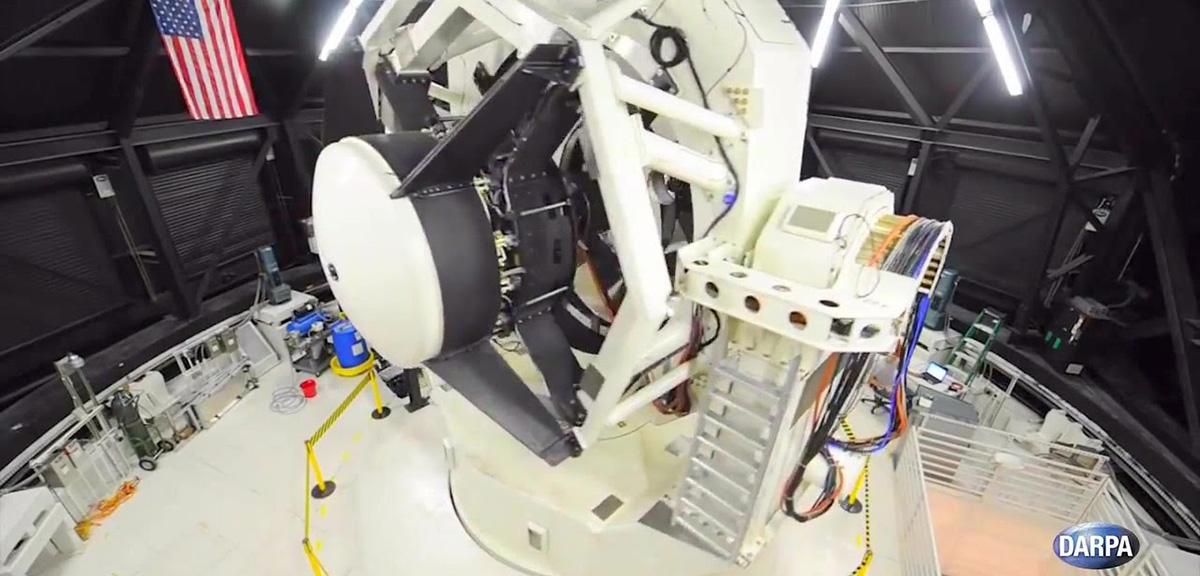Video: Inside DARPA's Space Surveillance Telescope - Nextgov.com Video: Inside DARPA's Space Surveillance Telescope - Nextgov.com