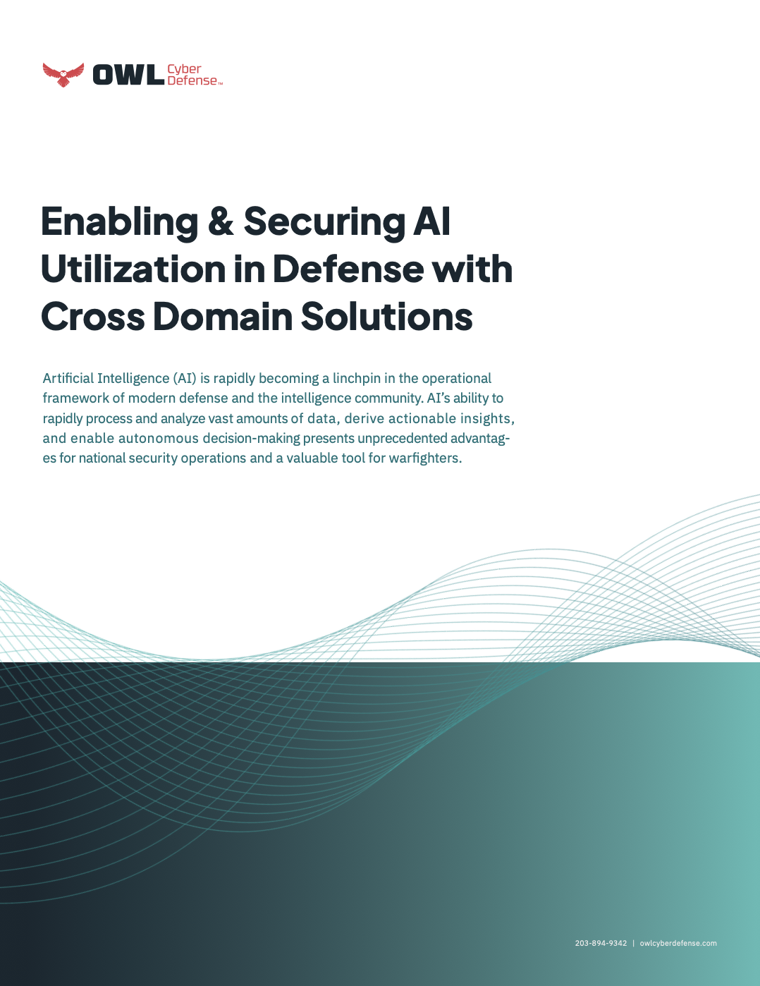 Enabling & Securing AI Utilization in Defense with Cross Domain Solutions