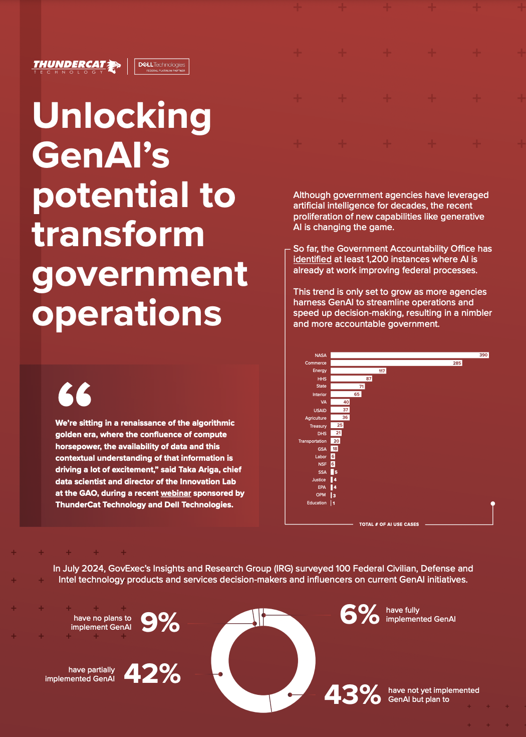 Unlocking GenAI’s potential to transform government operations