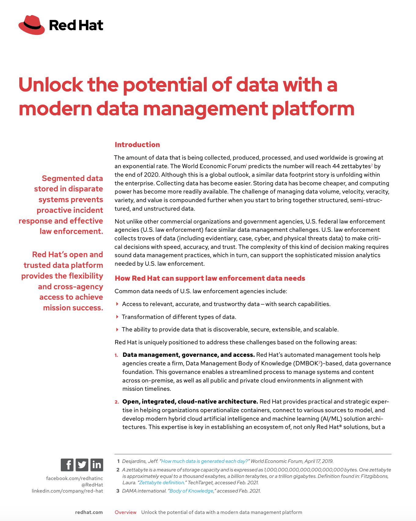 Unlock the Potential of Data with a Modern Data Management Platform