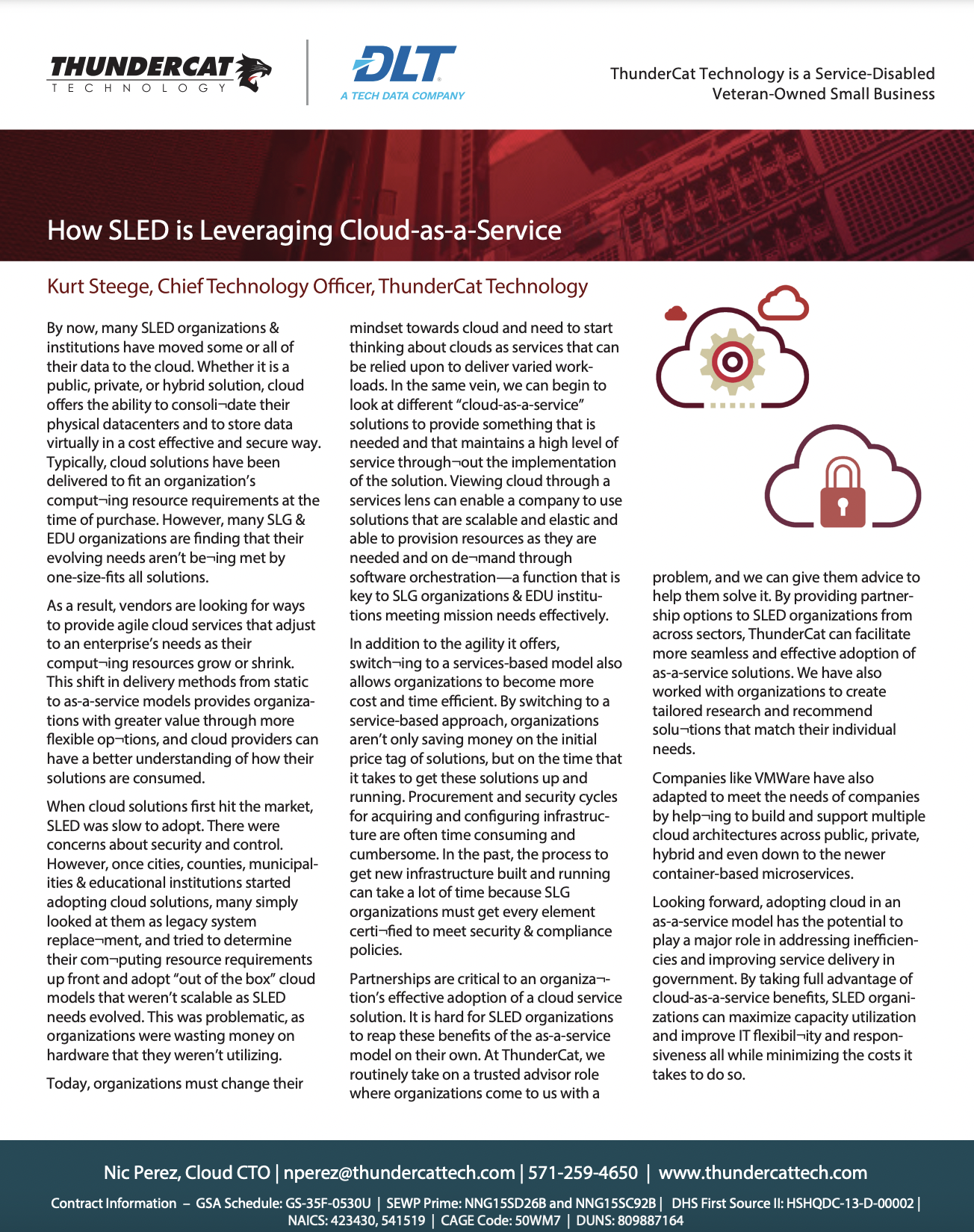 How SLED is Leveraging Cloud-as-a-Service