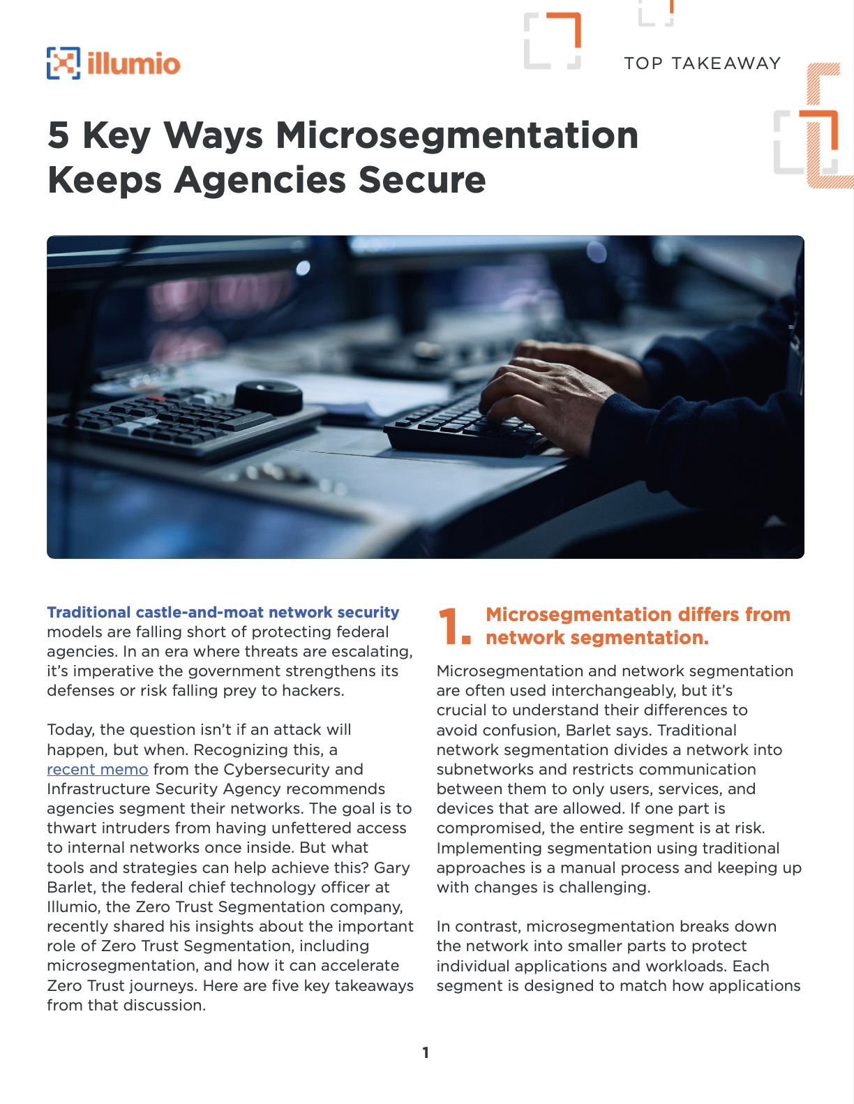 5 Key Ways Microsegmentation Keeps Agencies Secure